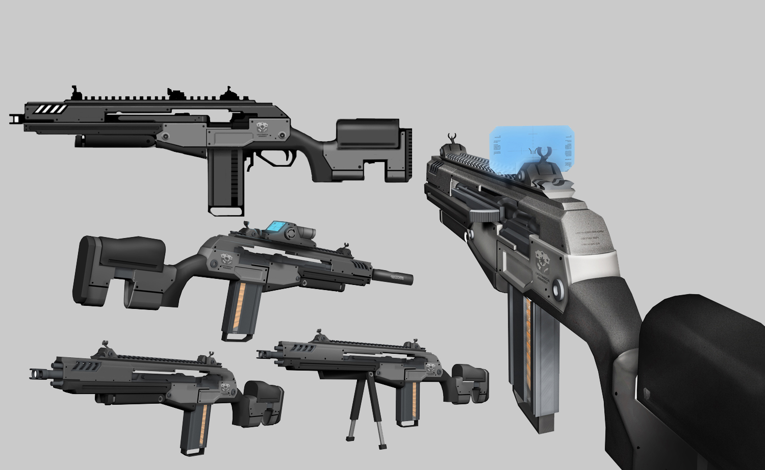 Titanfall Weapon Concept Art